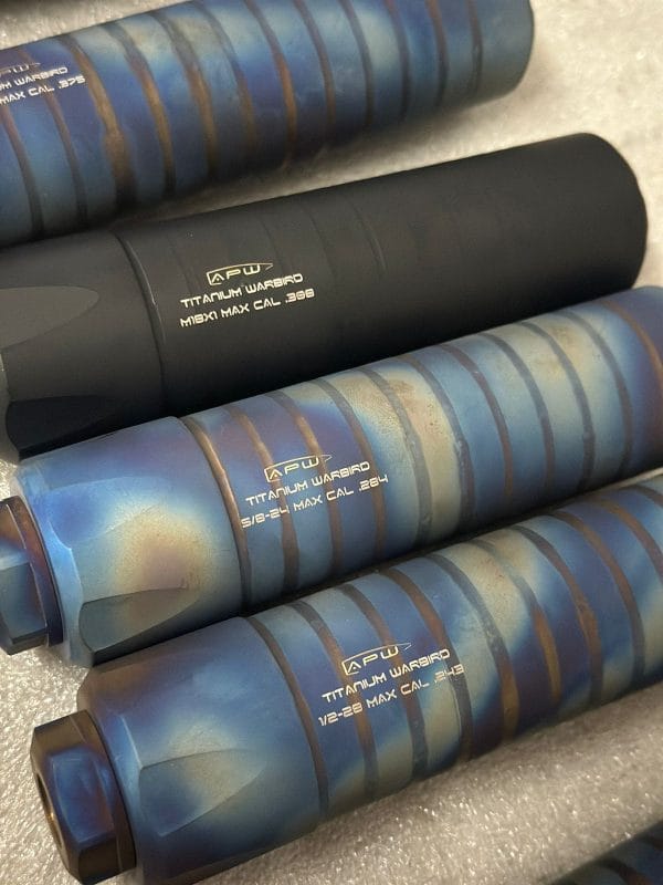 APW Titanium Warbird Suppressor - Tactical Everyday Carry Solutions