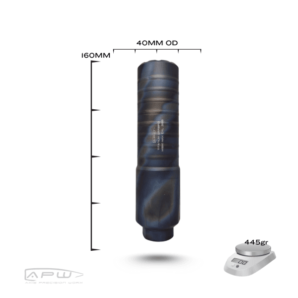 APW Titanium Warbird Suppressor - Tactical Everyday Carry Solutions